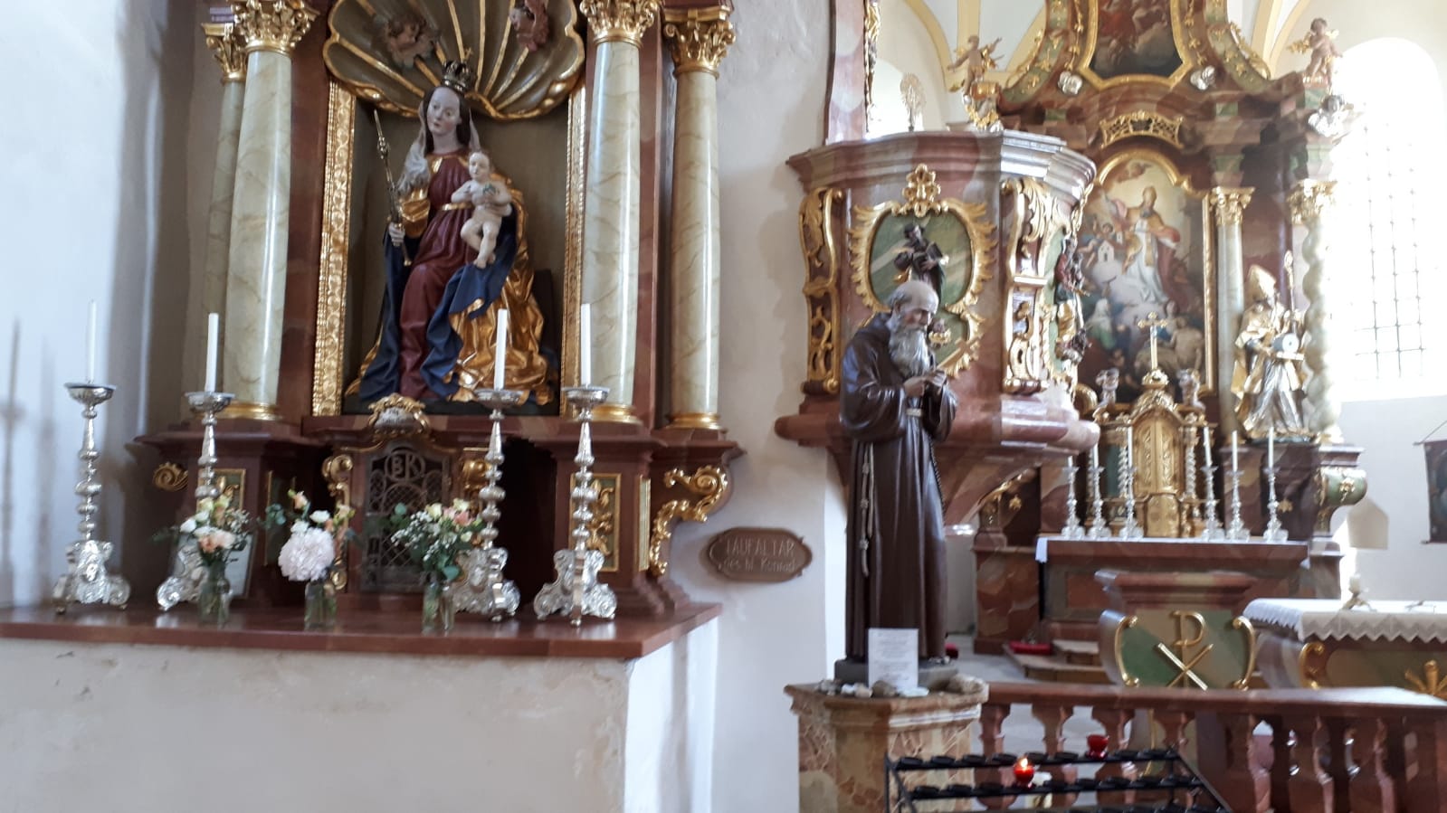 Am Wolfgangsweg ganz aktuell – – Große Ostroute mit Pilger Rudi Simeth ...