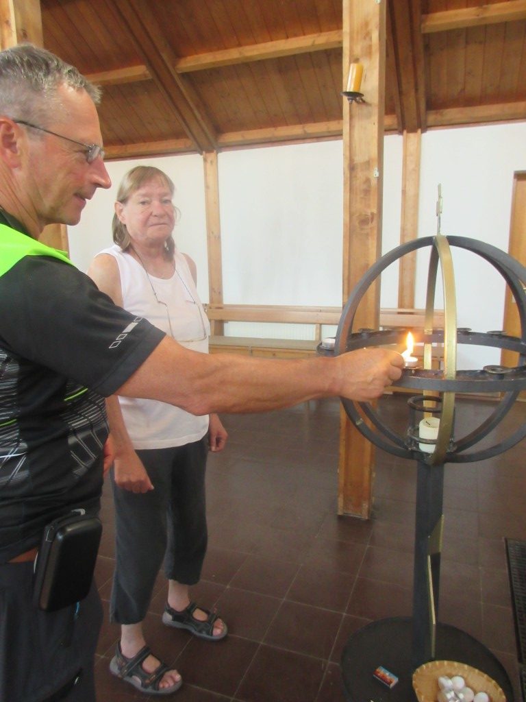 Pilger Rudi Simeth startet seine große Wolfgangsweg-Radtour – Pilgerweg ...