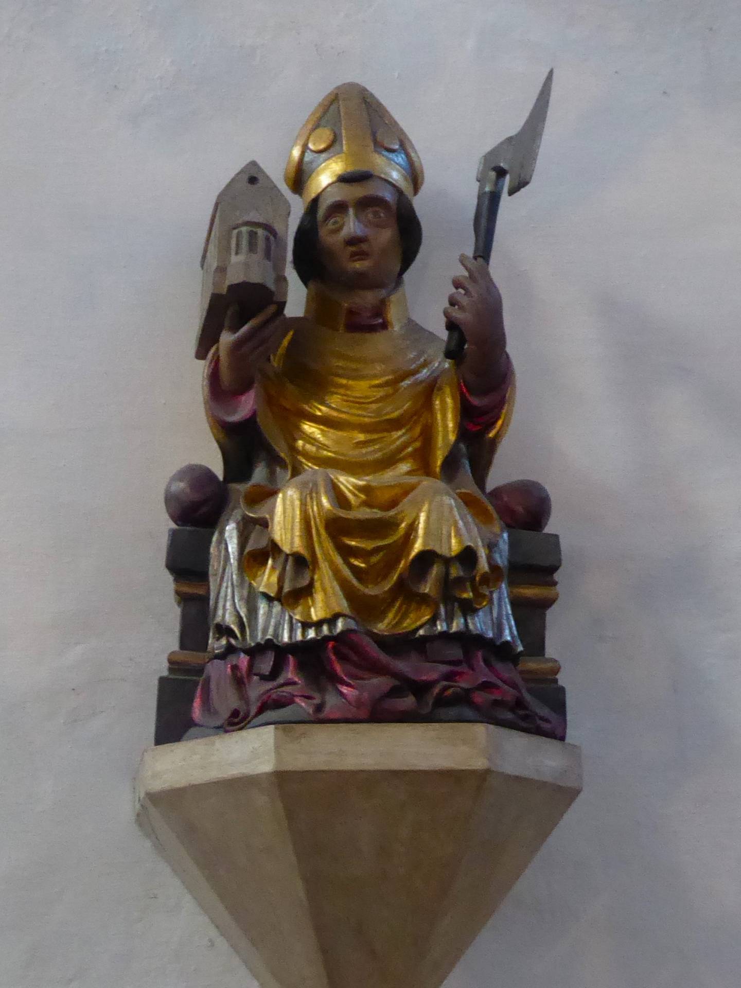 Der ganz eigene Wolfgangsweg unseres Pilgerbruders Rudi Simeth: Regen ...